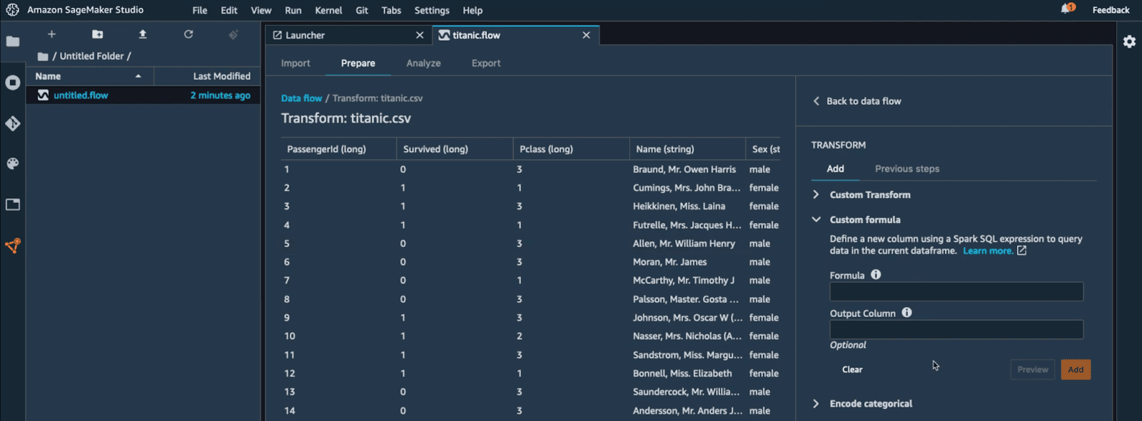 AWS data wrangling and preparation: best tools to use