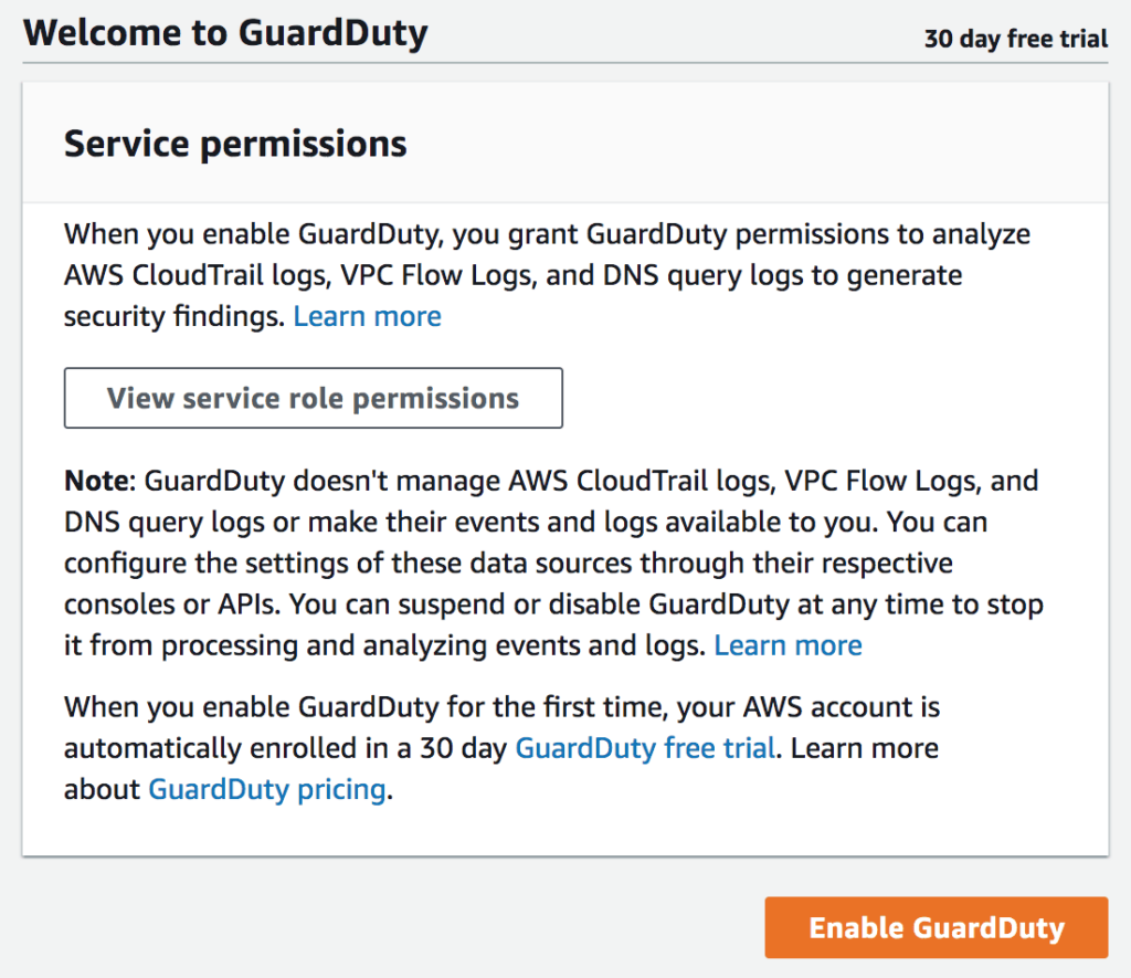 AWS GuardDuty: prevent account access violations with alerts